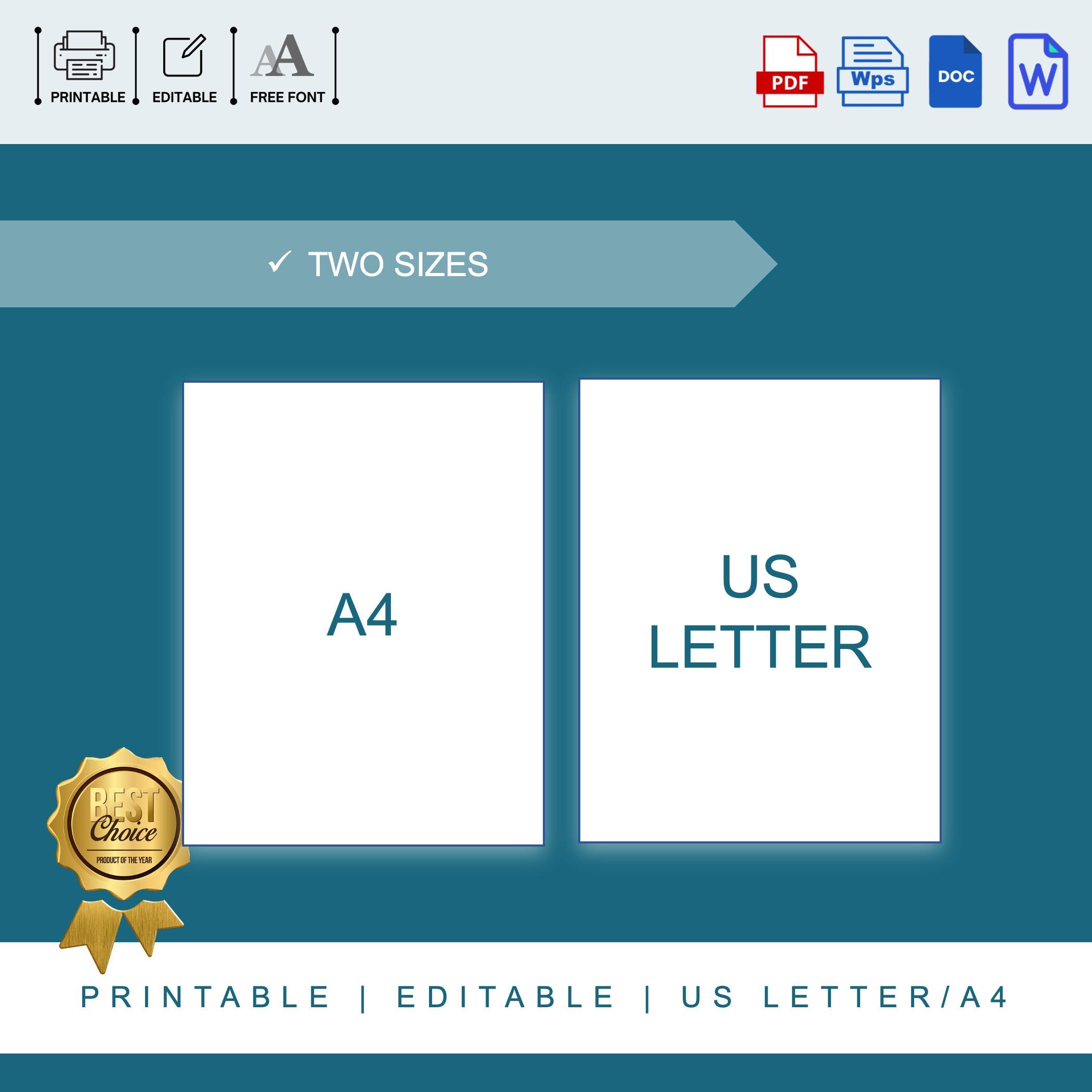 Editable Mini-mental Status Exam (MMSE) Template, Cognitive Assessment ...