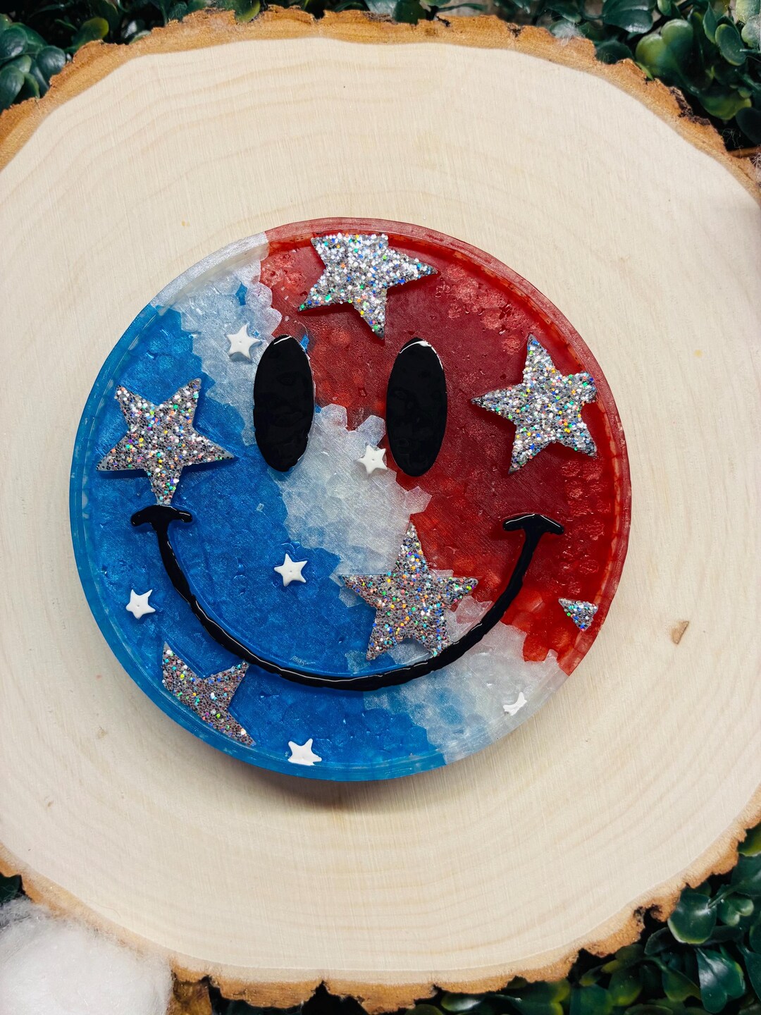 Smiley With Stars Car Freshie Freshy - Air Freshener - Etsy