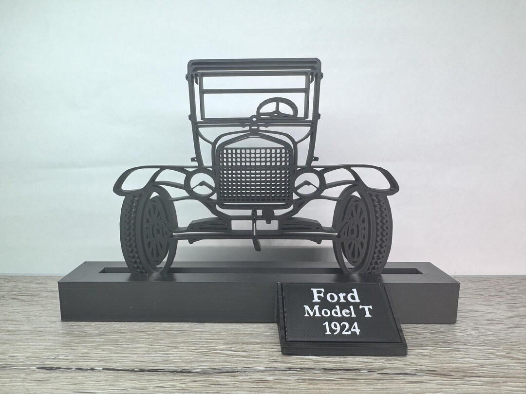 Ford Model T Desktop Silhouette | Personalized Gift for Car Lovers ...