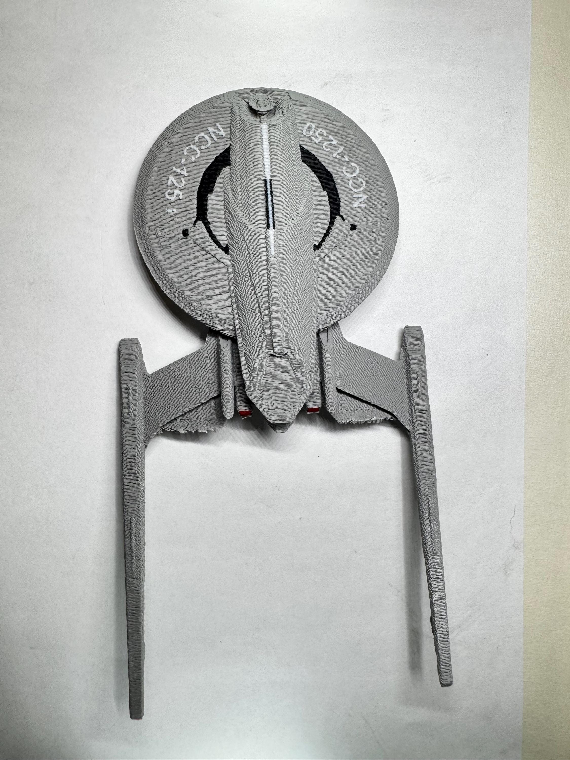 Customizable Ship USS Kerala Shepard Class Star Trek Ship Model 3d ...