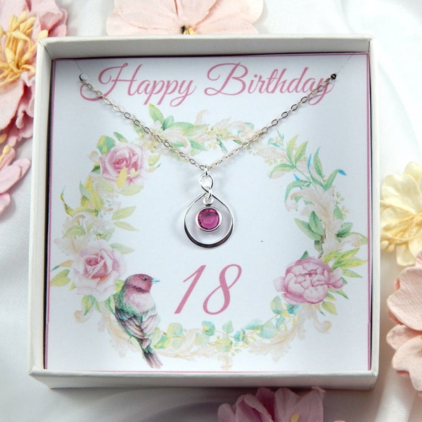 18th Birthday Necklace - Etsy
