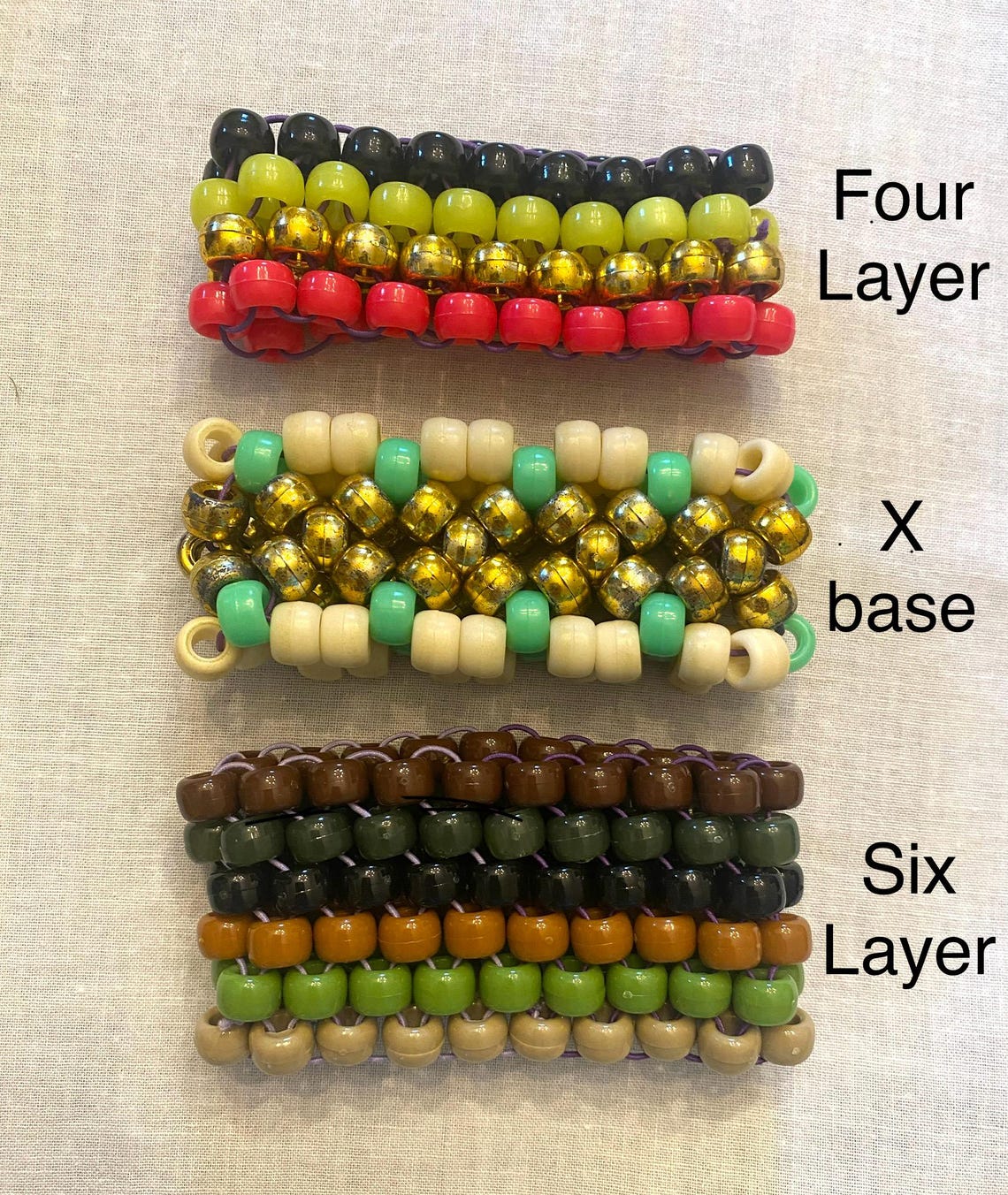 Cuff Kandi Bracelets - Various Types - Etsy