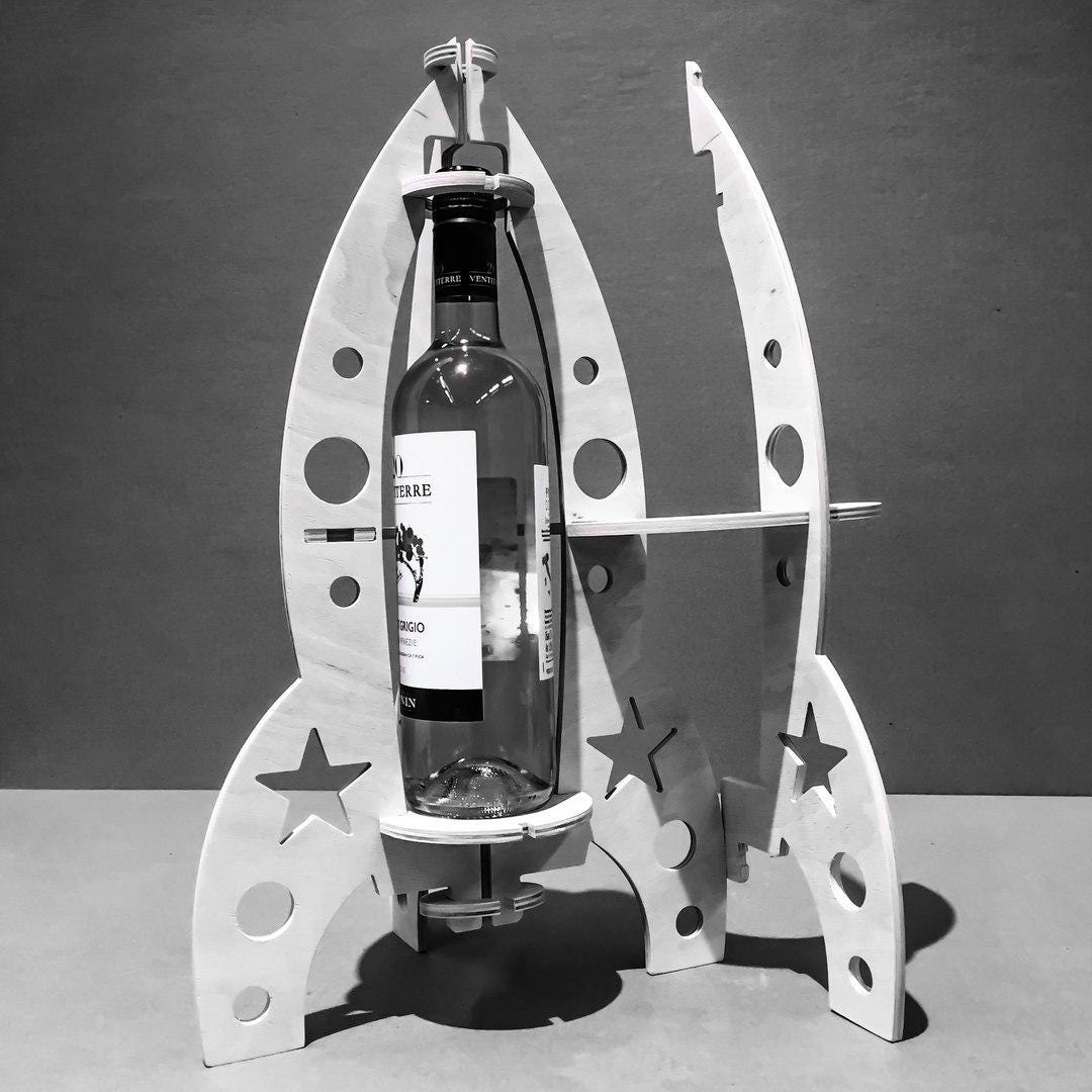 Laser Cut Wine Rack, Wine Shelf, Beer Bottle Holder,, Wall Mounted Rack ...