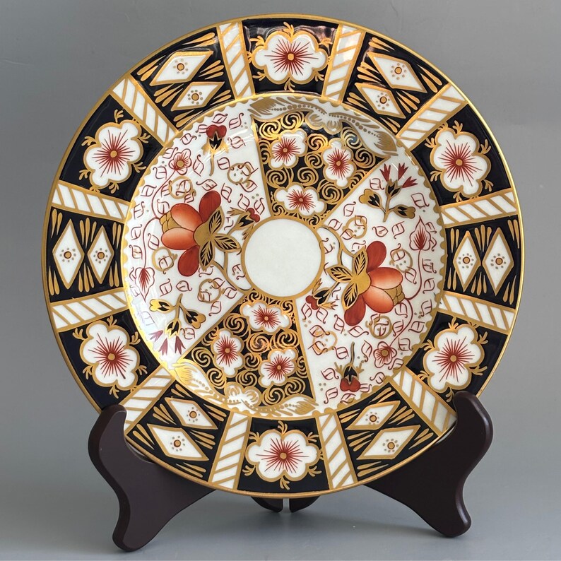 Vintage Royal Crown Derby Imari Salad/dessert Plate. Prized Possessions ...