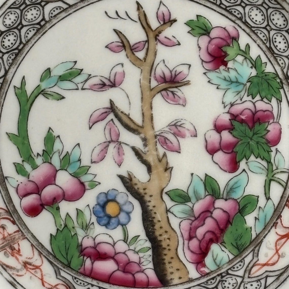 Vintage Indian Tree China Plates - Balmoral & Hancock - English ...