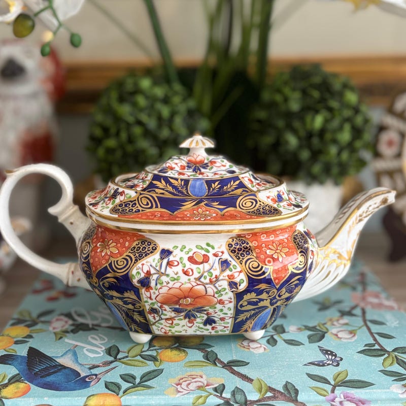 Crown Teapot - Etsy