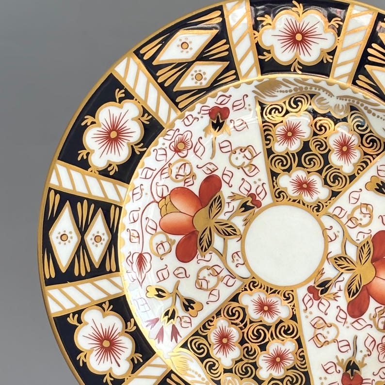 Vintage Royal Crown Derby Imari Salad/dessert Plate. Prized Possessions ...