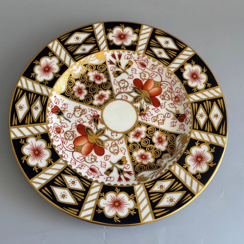 Vintage Royal Crown Derby Imari Salad/dessert Plate. Prized Possessions ...