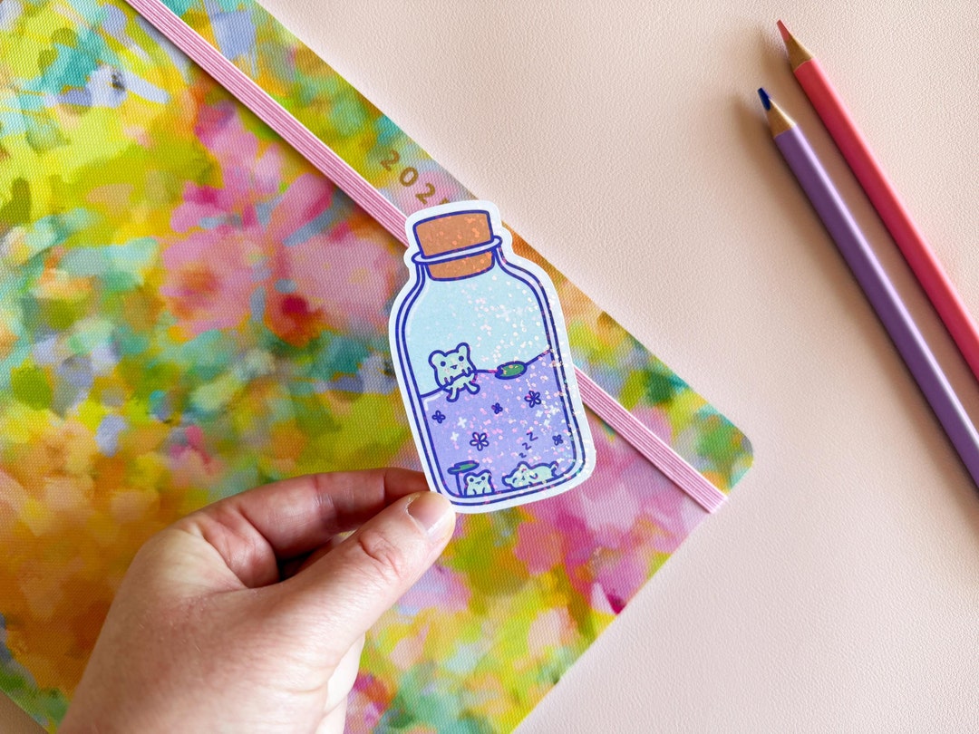 Fun Frog Potion Sticker - Etsy