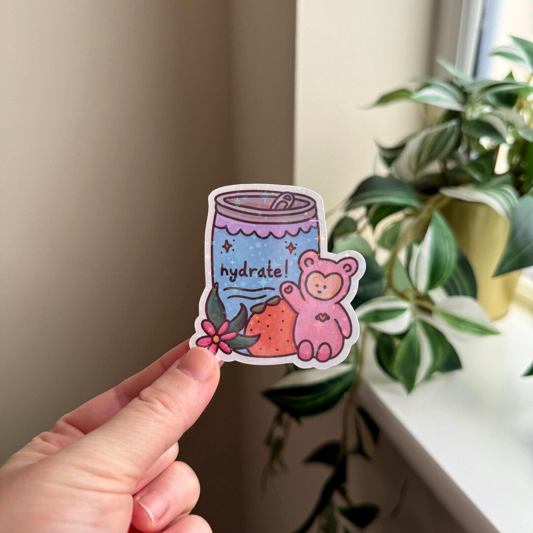 Hydration Reminder Sticker - Etsy