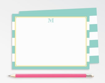 Preppy Note Cards - Etsy
