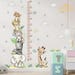 Zebra Growth Chart Wall Decal: Minimalist Nursery Decor - Etsy