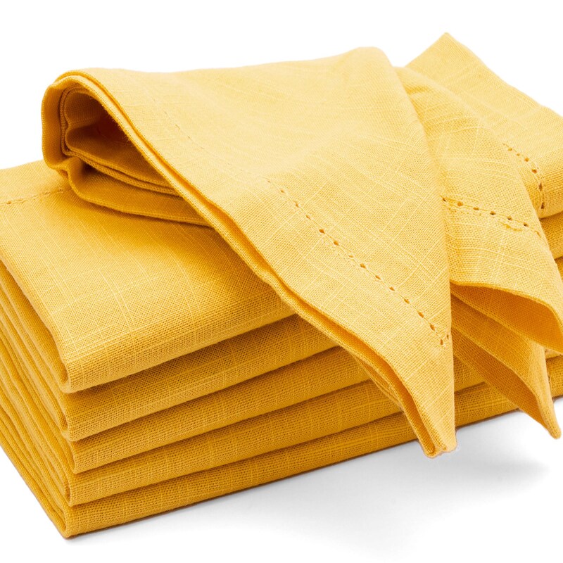 Bulk Yellow Cloth Napkins - Etsy