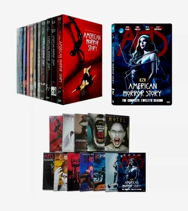 American Horror Story Season 1-12 DVD - Etsy