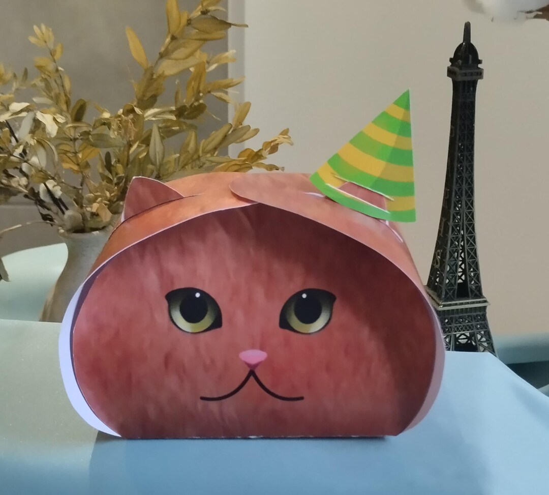 Printable, Gift Box, Candy Box, DIY, Cute, Paper Box, Small Gift, Сat ...