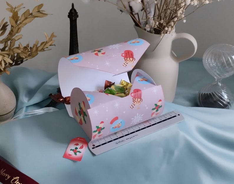 Printable, Gift Box, Candy Box, DIY, Cute, Paper Box, Small Gifts, Roll ...