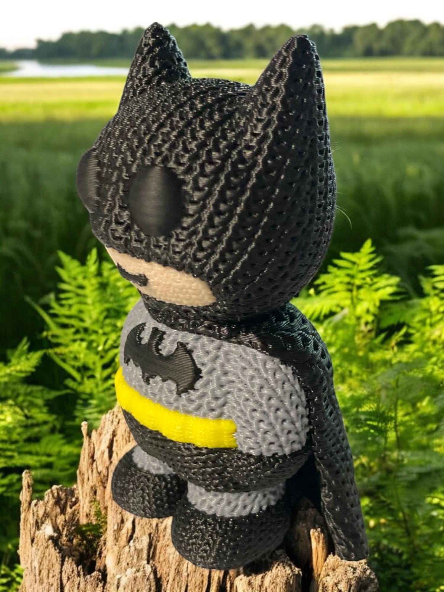 3D Printed Knitted Batman - Etsy