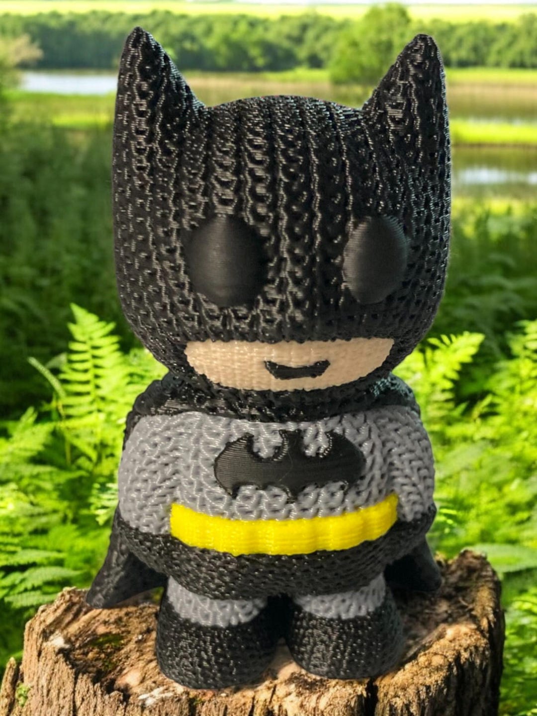 3D Printed Knitted Batman - Etsy