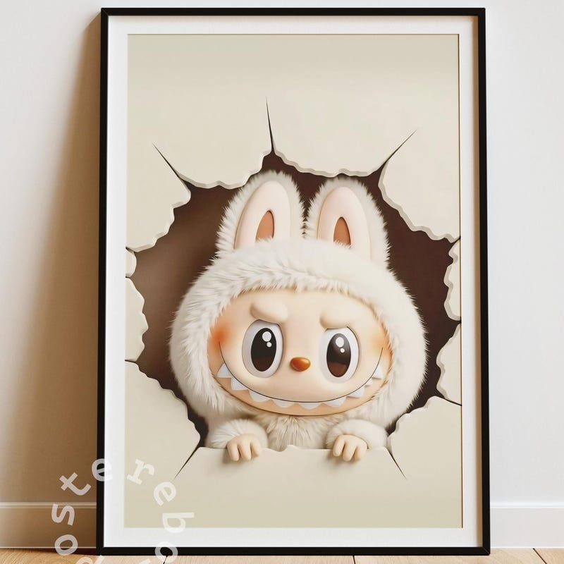 Labubu Poster - Etsy
