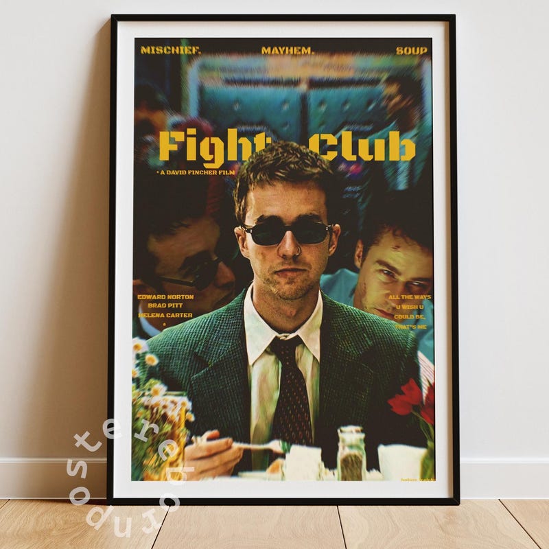 Fight Club Poster - Etsy