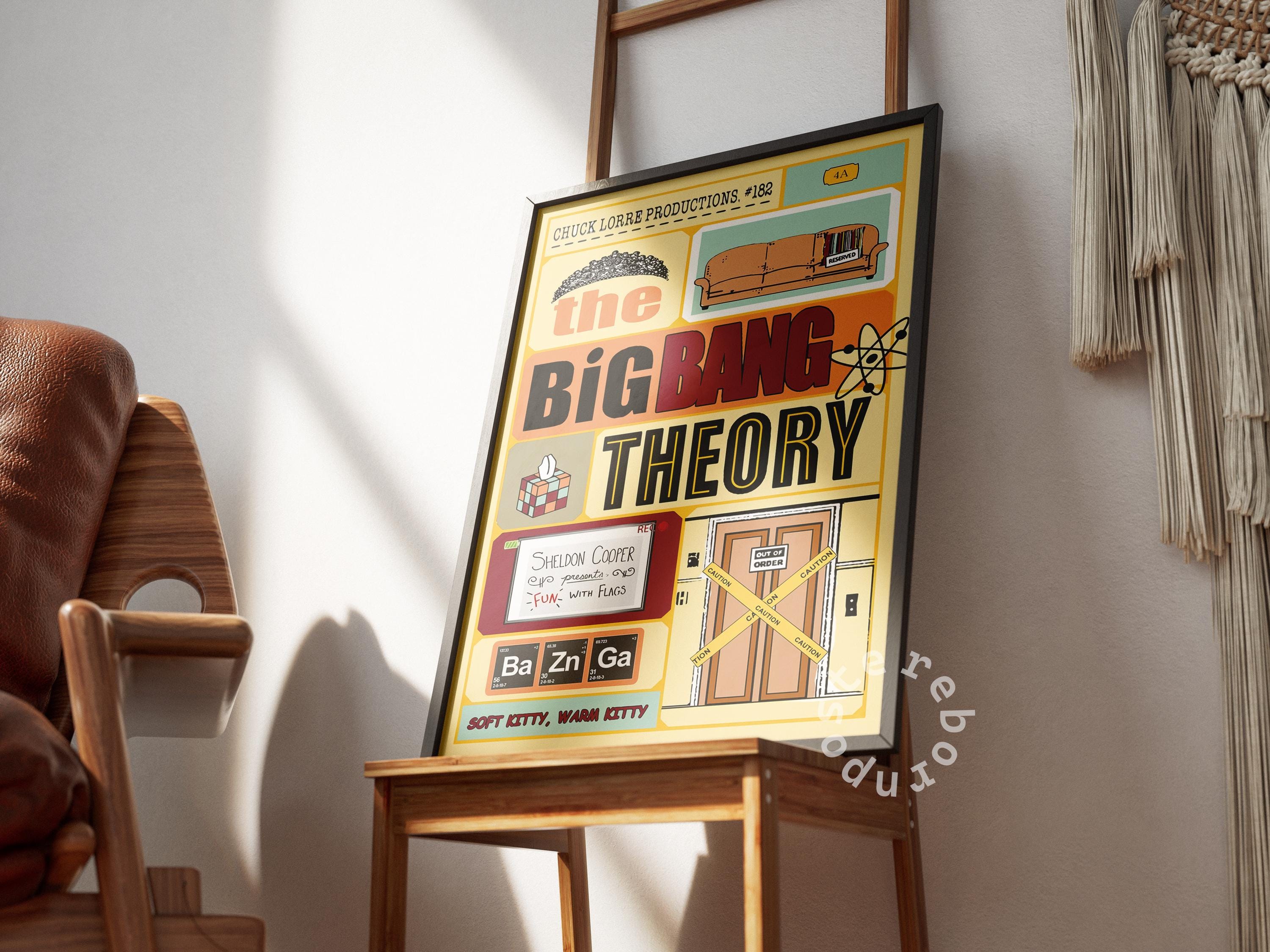 The Big Bang Theory Poster | Sitcom Poster | TV Series Poster | TV Show ...