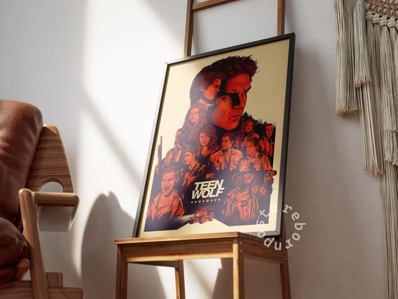 Teen Wolf Poster | TV Series Poster | Movie Poster | Series Poster ...