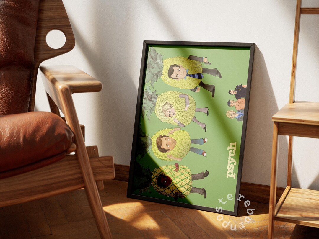 Psych Poster | Sitcom Poster | TV Series Poster | TV Show Poster | Home ...