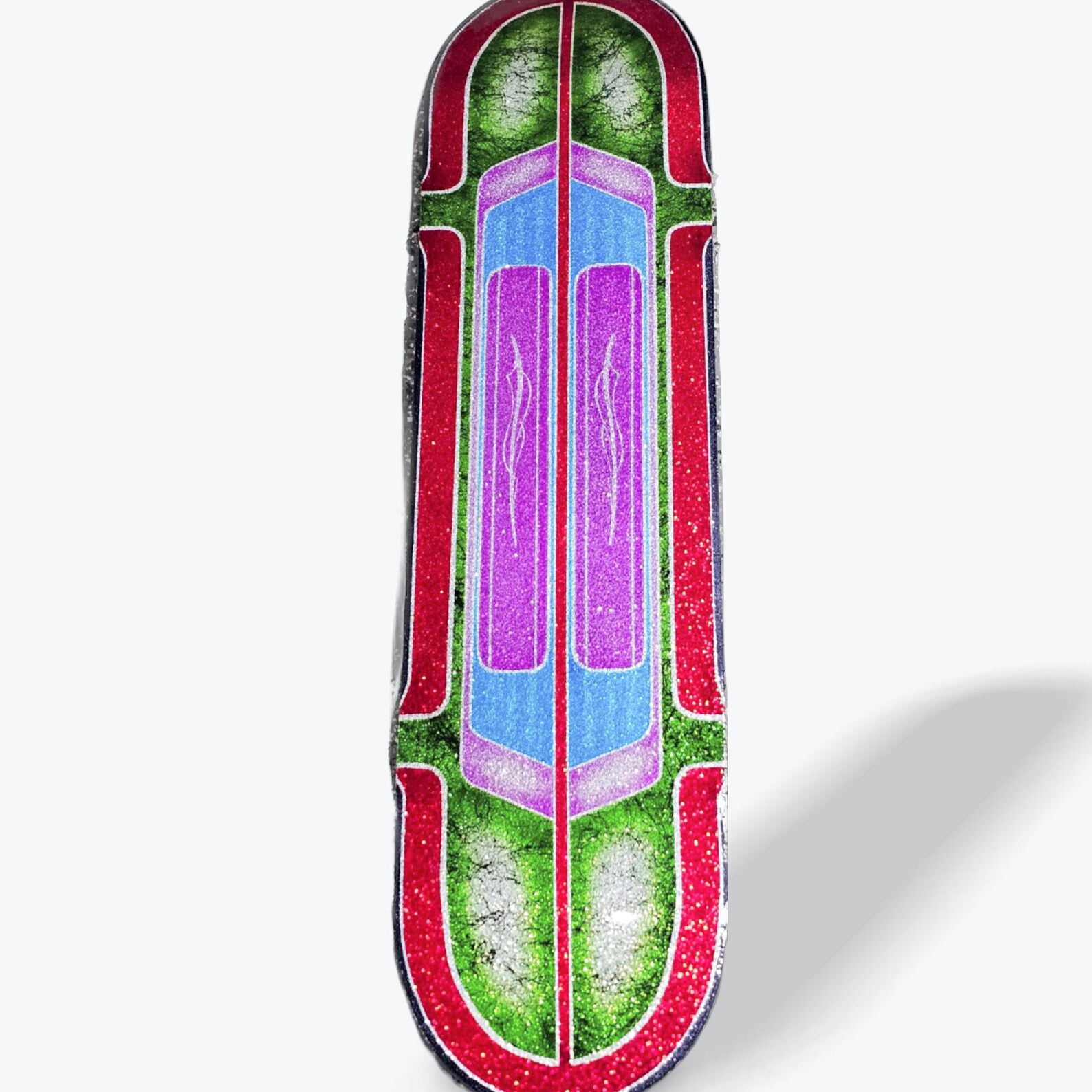 Lowrider Style Pattern - Kustom Skateboard - Etsy