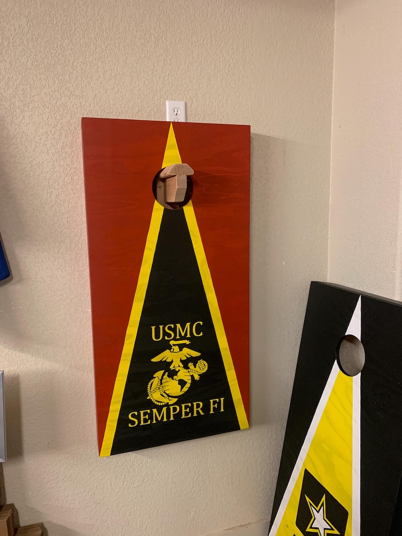 Cornhole Board Hanger - Etsy