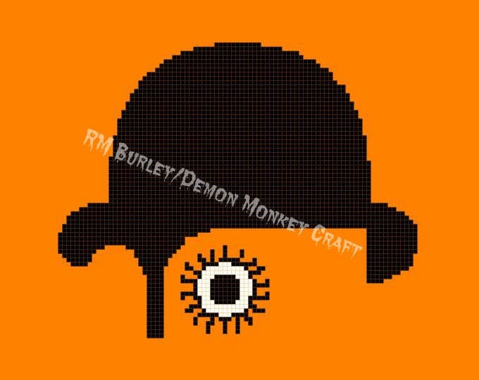 A Clockwork Orange Cross Stitch DIGITAL PATTERN - Etsy