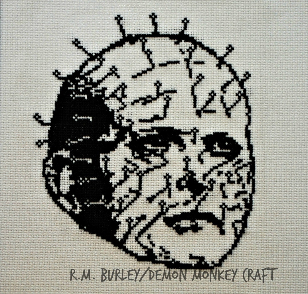 Pinhead Cross Stitch Portrait Digital Pattern - Etsy