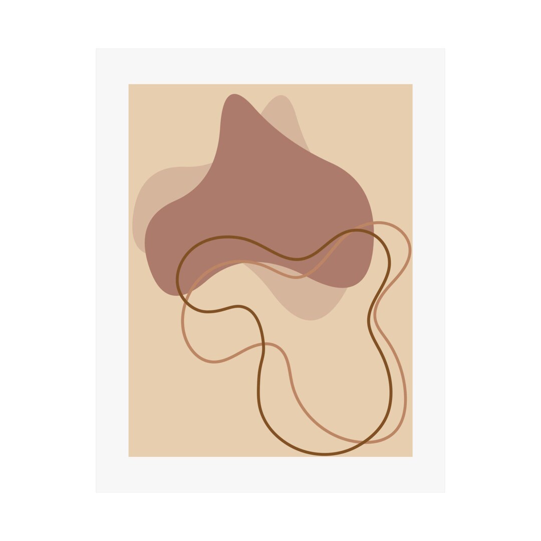 Contours Satin Posters 300gsm - Etsy