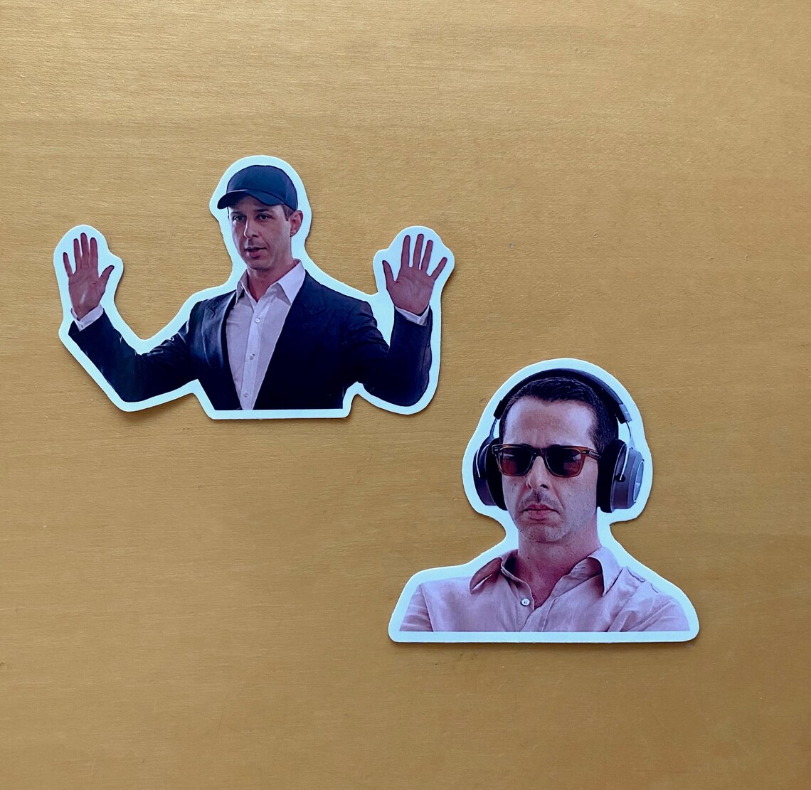 Kendall Roy/jeremy Strong Funny Vinyl Sticker Pair Succession - Etsy