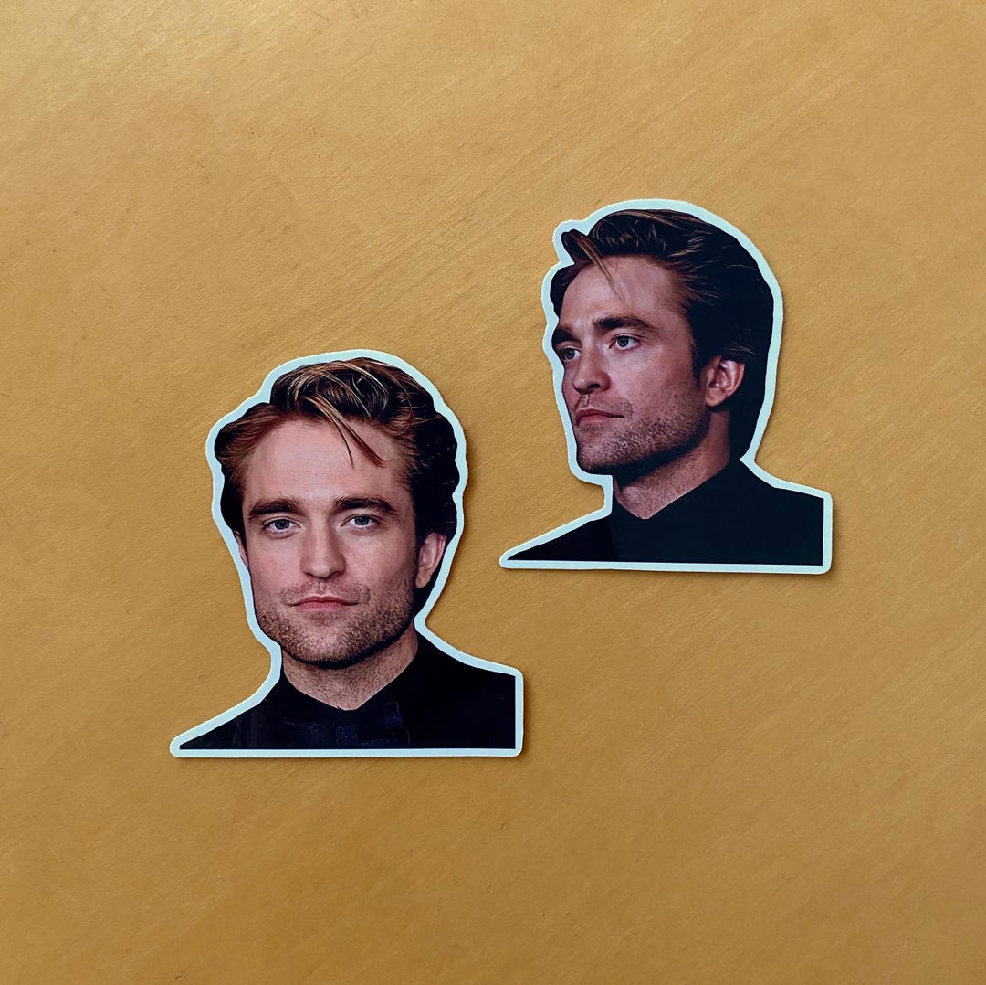 Robert Pattinson Vinyl Sticker Tux Pair - Etsy