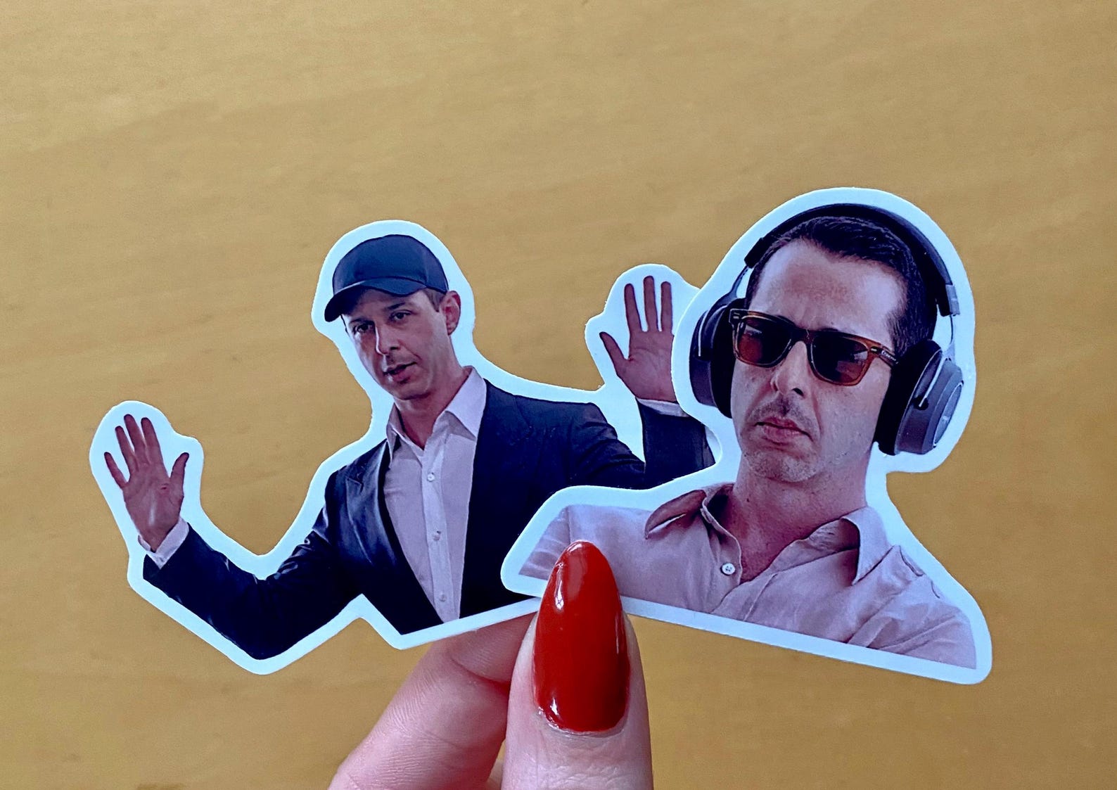 Kendall Roy/jeremy Strong Funny Vinyl Sticker Pair Succession - Etsy