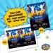 Editable Jump Party Invitation, DIY Jump Template Invitation ...