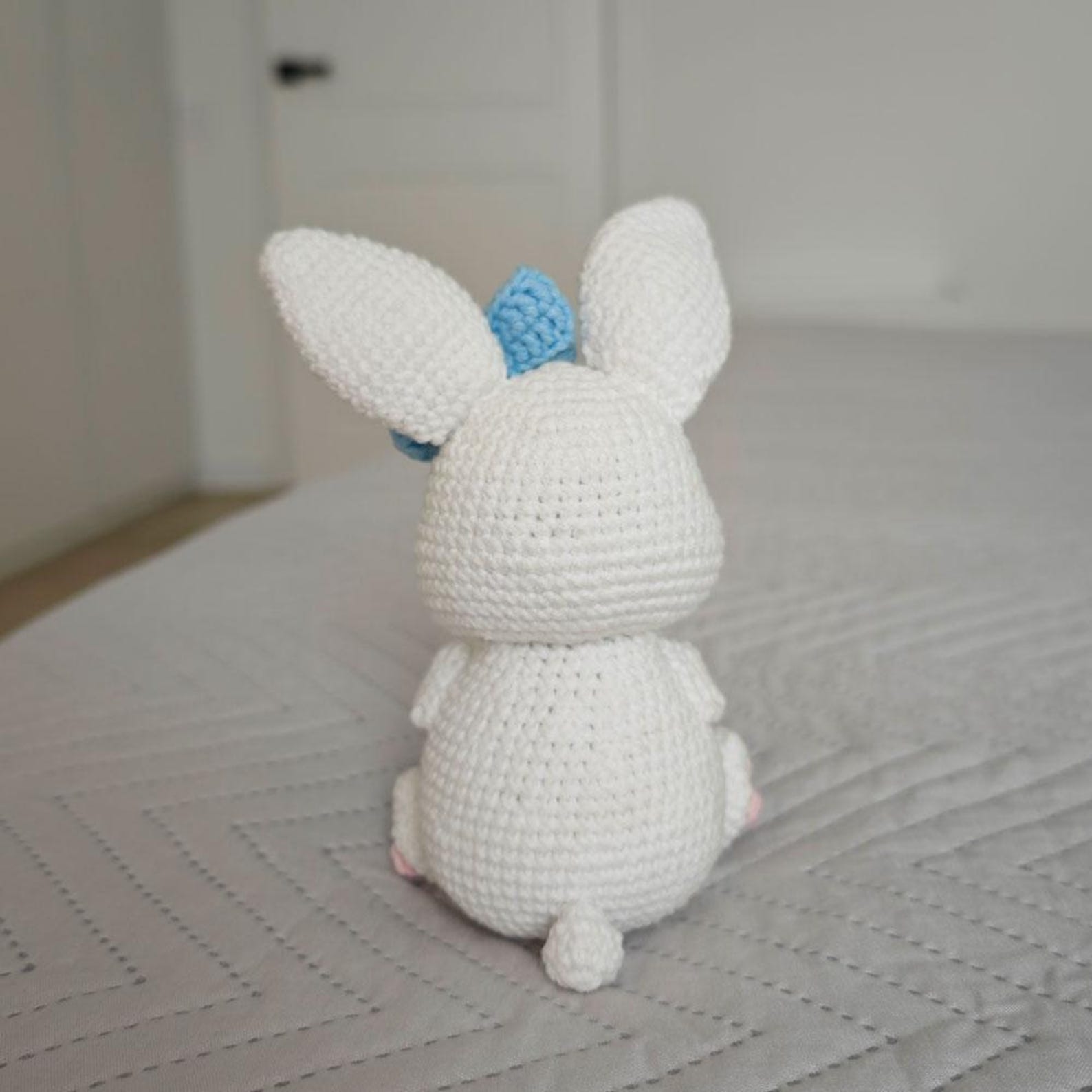Easter Bunny Crochet Pattern - Amigurumi Rabbit PDF Tutorial for ...