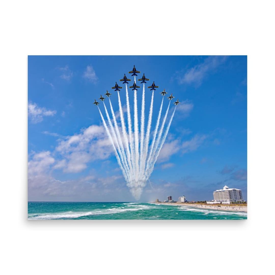 Blue Angels and Thunderbirds Super Delta 18 X 24 Poster - Etsy