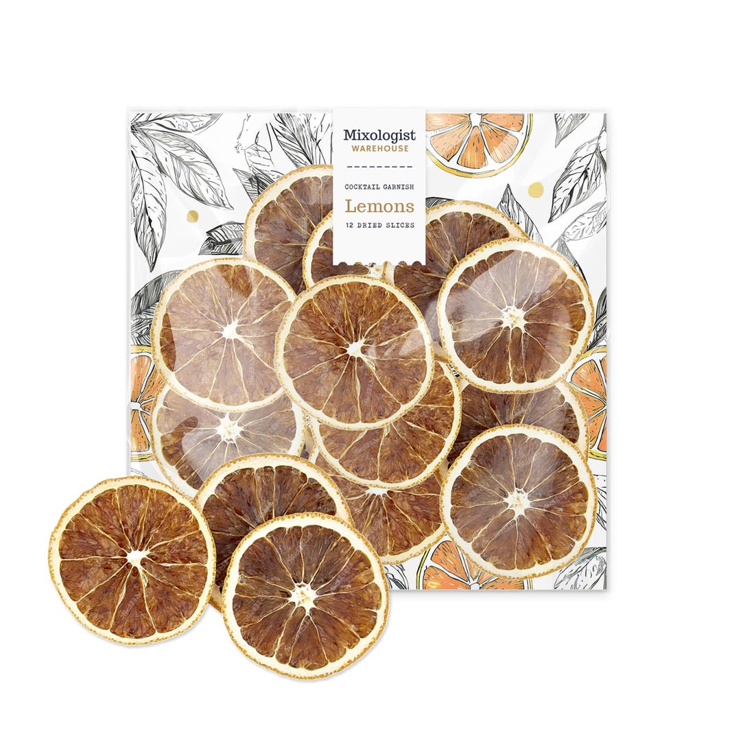 Dehydrated Lemon Garnish Pack - Etsy