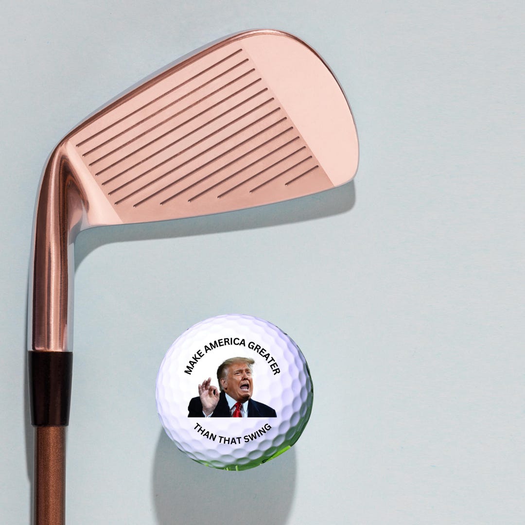 Donald Trump Political Golf Balls MAGA and Election-themed Golf Balls ...