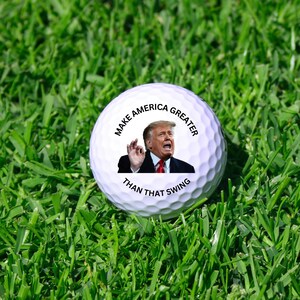 Donald Trump Golf Ball, MAGA Golf Ball, Political Gift, Joe Biden Golf ...