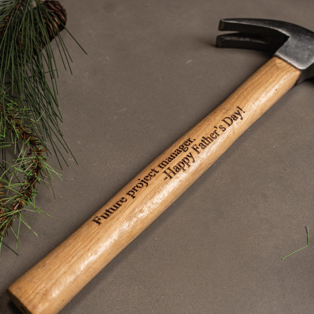 Build Your Legacy: Engraved Hammers With Custom Messages, Husband ...