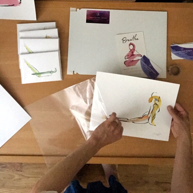 Easy Pose Yoga Art Print Yoga Gifts Unique Gift Idea | Etsy