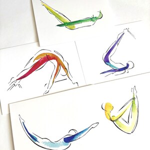 5 Pilates Notecards Pack A | Pilates Gift, Unique Gifts, Inspiration ...