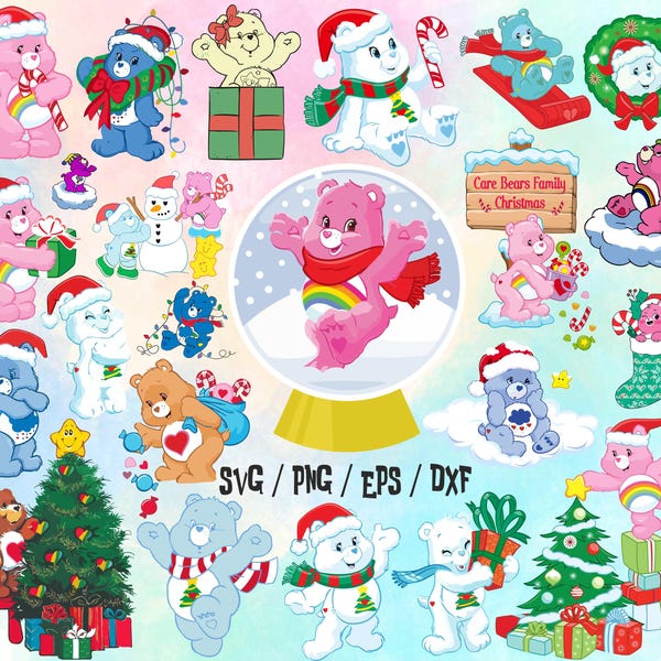 Care Bear Christmas - Etsy