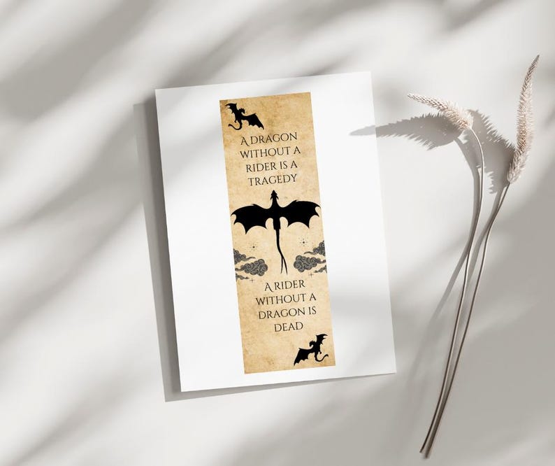 Printable Bookmarks - Fourth Wing Edition - Etsy