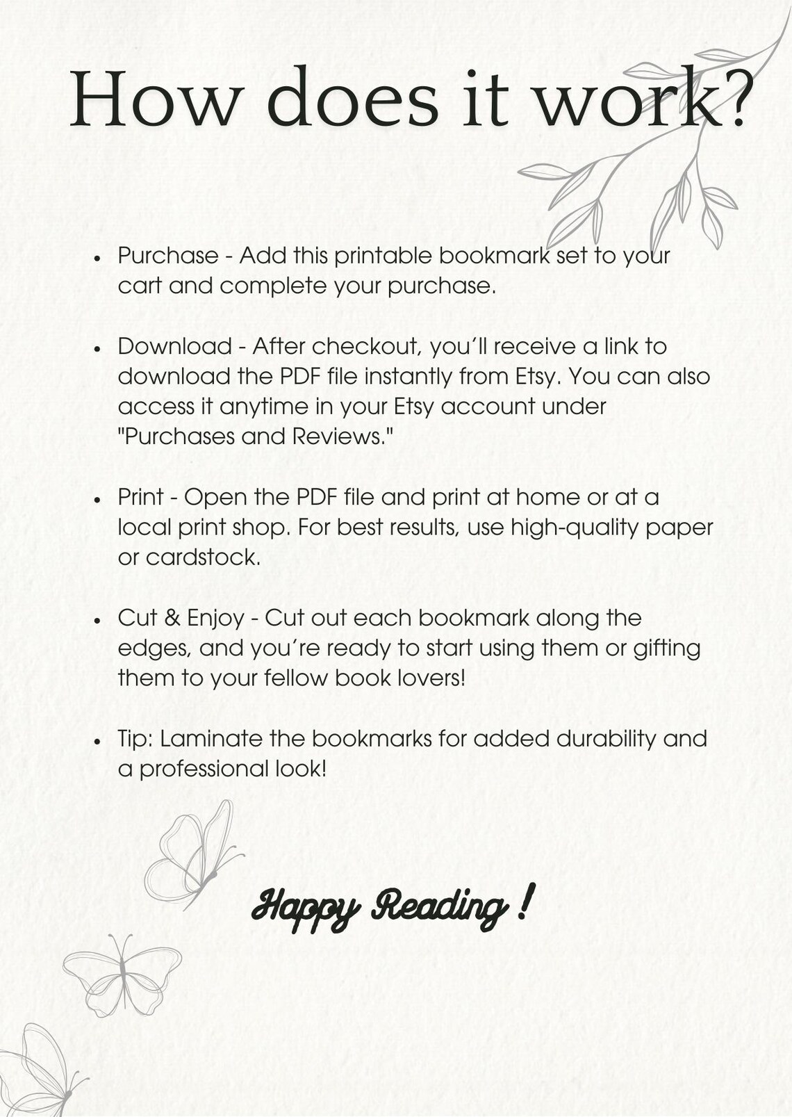 Printable Bookmarks - OUABH Edition - Etsy