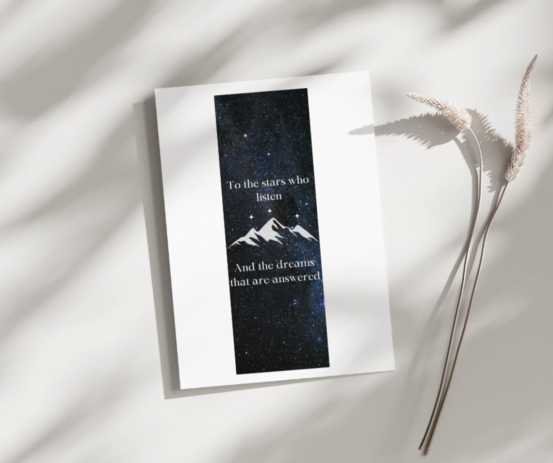 Printable Bookmarks - ACOTAR Edition - Etsy