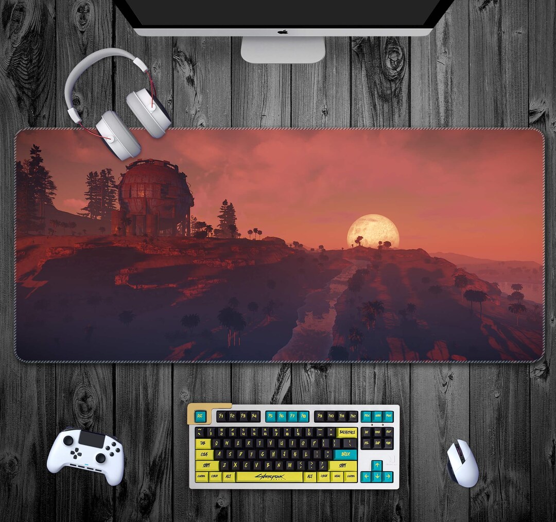 Rust Gaming Mouse Pad XXL, Rust Background Gaming Desk Pad Large, Rust ...