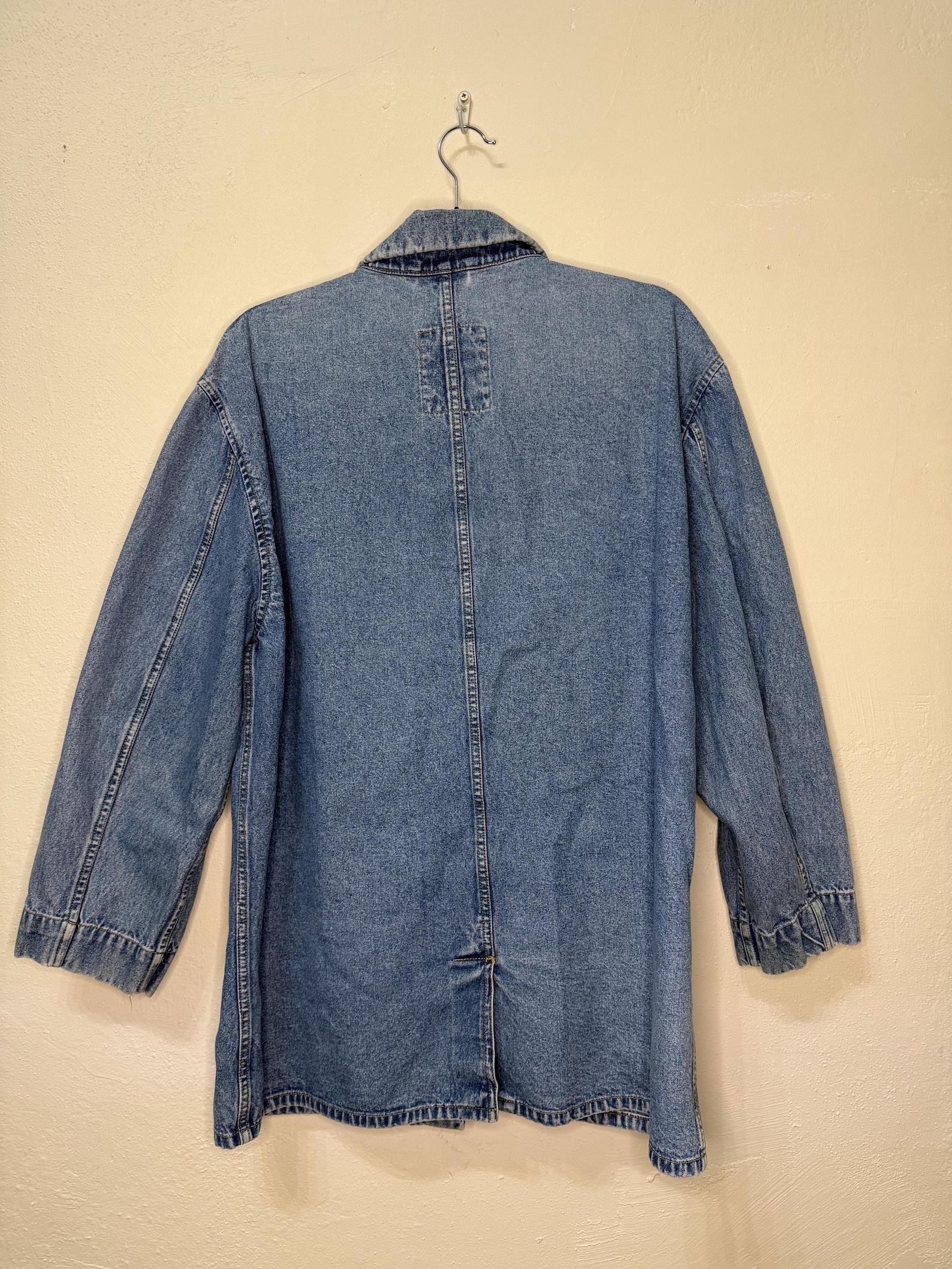 Vintage 90s First Issues Blues Denim Chore Coat / Jacket; Tag Size ...